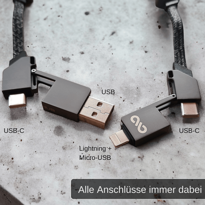 Multi Ladekabel alle Geräte - Apple & Android – Spartahub
