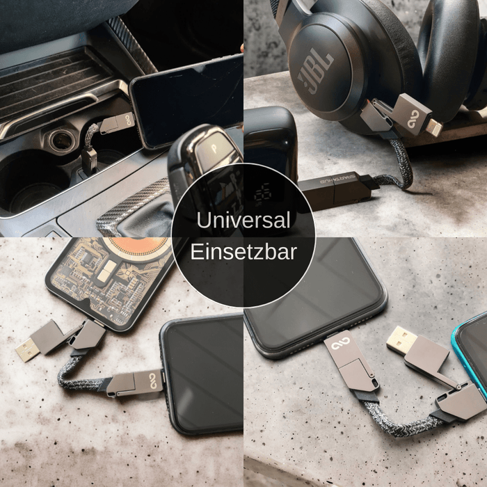Multi Ladekabel alle Geräte - Apple & Android – Spartahub